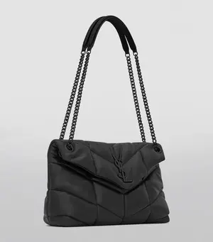 Saint Laurent Loulou Shoulder Bag - Black