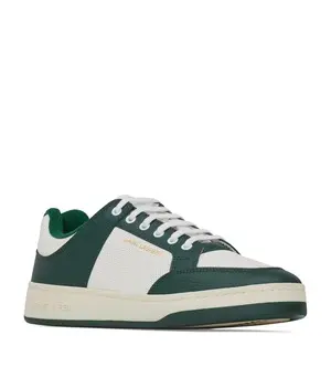 Saint Laurent Leather Sneakers