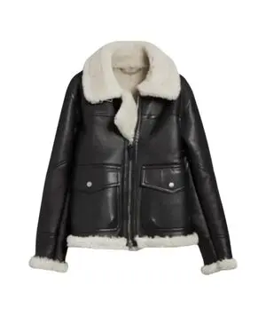 Burberry Sherling Burberry Coat - Black