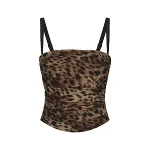 SKIMS X Dolce&gabbana Romance Corset - Leopard