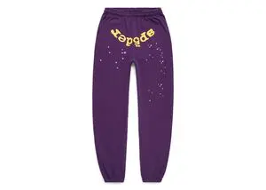 SP5DER Star Og Web V2 Sweatpant - Purple