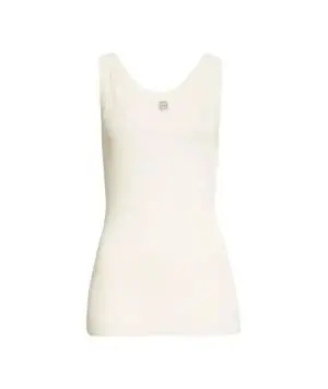 TOTEME Silk Vest - Ecru