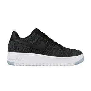 Nike Air Force 1 Flyknit Sneakers - Black