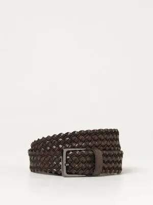 Paul & Shark Braided Belt - Brown