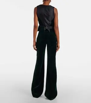 Victoria Beckham Velvet Vest