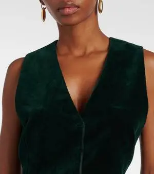 Victoria Beckham Velvet Vest