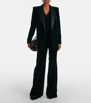 Victoria Beckham Velvet Vest