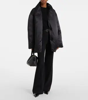 TOTEME Satin Down Hooded Jacket
