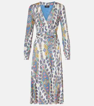 Etro Plunge Dresses