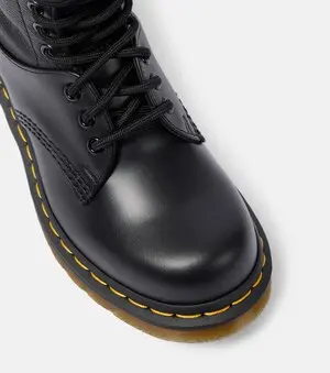 MAISON MARGIELA X Dr. Martens 1490 10-eye Leather Combat Boots