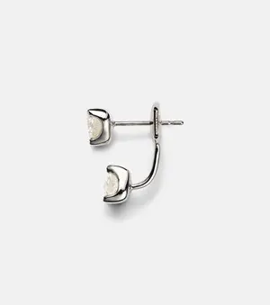 ANITA KO 18kt White Gold Single Earring With Diamonds