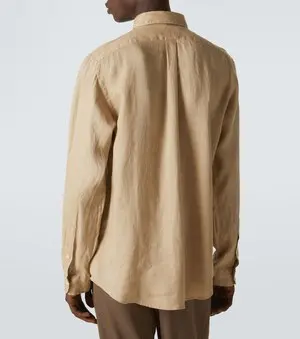 Polo Ralph Lauren Linen Oxford Shirt - Beige