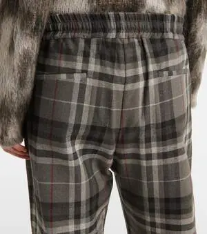 Attico Cotton-blend Track Pants