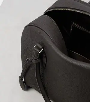 THE ROW India 15.75 Leather Tote Bag - Brown