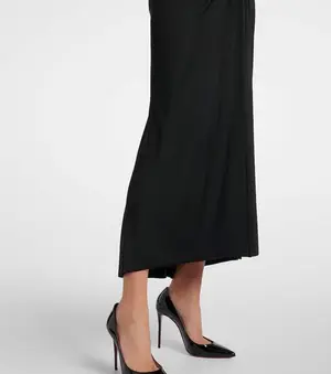 Victoria Beckham Gathered Midi Dress