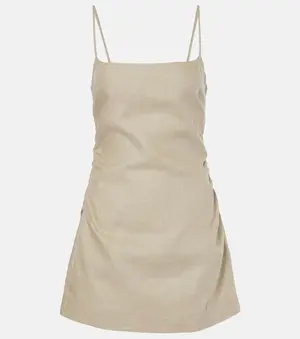 SIR. Tamara Linen Minidress