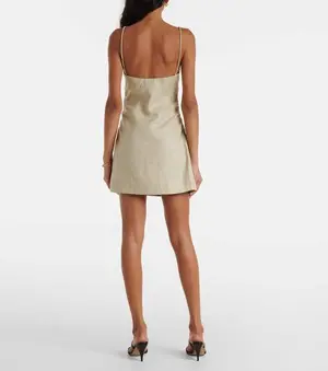 SIR. Tamara Linen Minidress