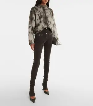 Attico Cotton-blend Leggings