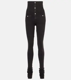 Attico Cotton-blend Leggings