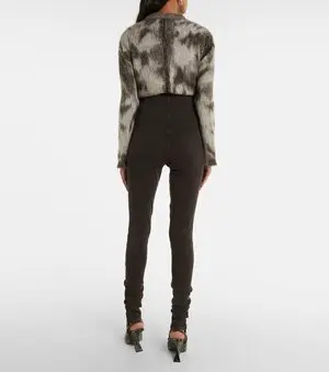 Attico Cotton-blend Leggings