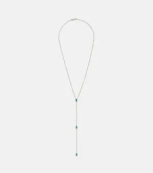 ANITA KO 18kt Yellow Necklace With Emeralds - Gold
