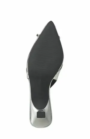 French Connection Buckles Slingback Kitten Heel