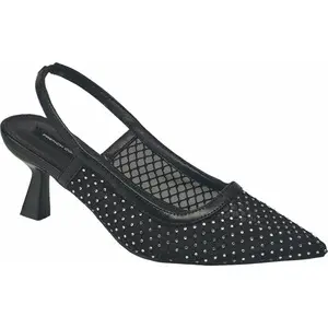 French Connection Elea Mesh And Stone Slingback