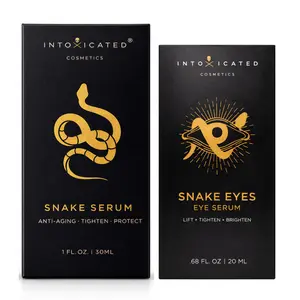 INTOXICATED COSMETICS Snake Bundle | Anti-aging Formulas With Vegan Snake Peptides | Lifting Formula For Daily