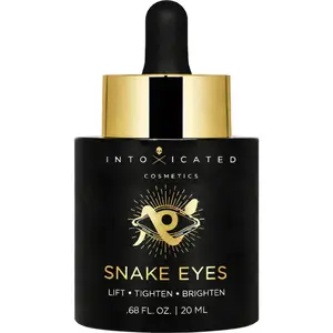 INTOXICATED COSMETICS Snake Eyes | Eye Serum | 0.68 Fl.oz/20ml Lifting Formula For Daily Moisture And Eye Contour