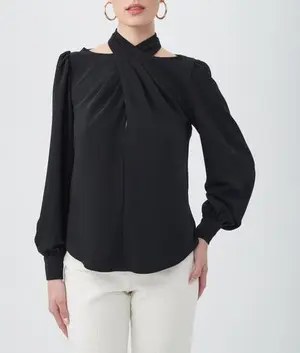 Trina Turk Criss-cross Blouses