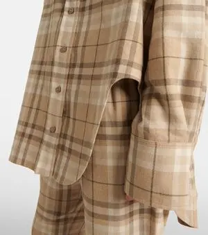 Attico Cotton-blend Shirt