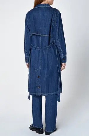 UNPUBLISHED Suki Denim Trench Coat