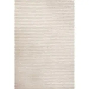 JONATHAN Y Aarhus High-low Minimalist Scandi Striped Indoor/outdoor Area Rug - Ivory/cream