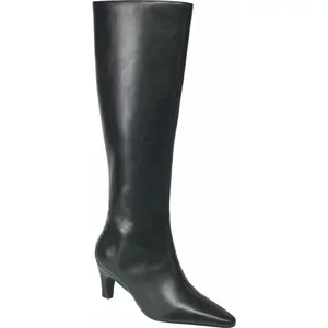 French Connection Becky Kitten Heel Boots - Black