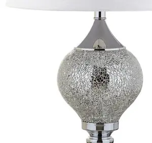 JONATHAN Y Louise Mirrored Led Table Lamp