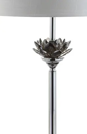 JONATHAN Y Amelia Crystal / Metal Led Floor Lamp