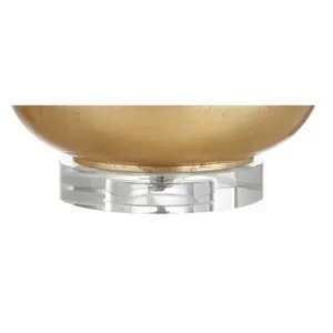 JONATHAN Y West Glass Led Table Lamp