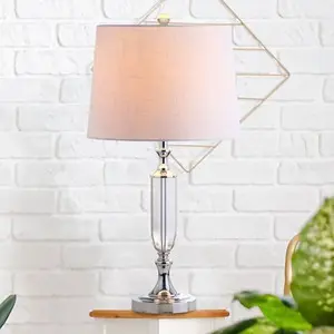 JONATHAN Y Bella Crystal Led Table Lamp - Clear