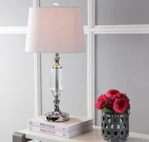 JONATHAN Y Bella Crystal Led Table Lamp