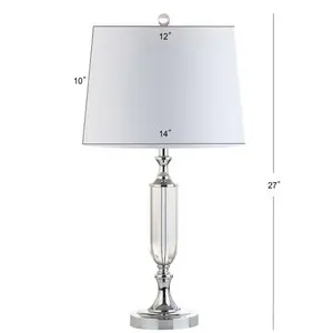 JONATHAN Y Bella Crystal Led Table Lamp