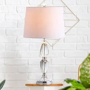 JONATHAN Y Graham Crystal Led Table Lamp - Clear
