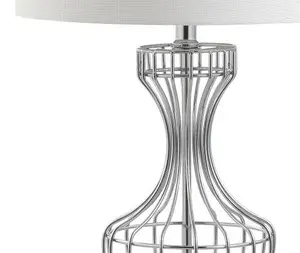 JONATHAN Y Honore Metal Wire Frame Led Table Lamp