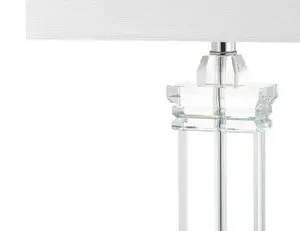 JONATHAN Y Ophelia Crystal Led Table Lamp
