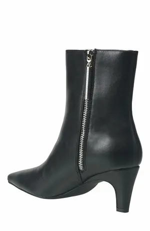 French Connection Alex Kitten Heel Bootie - Black