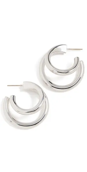 Jennifer Fisher Rhodium-plated Earrings