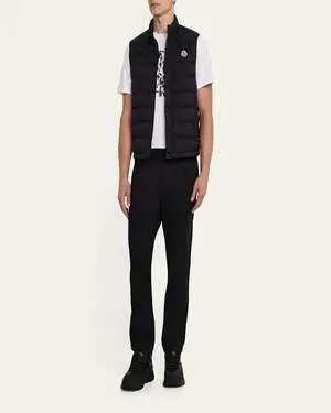 Moncler Barthe Down Vest - Black