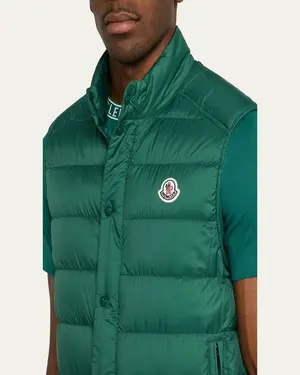 Moncler Barthe Down Vest - Black