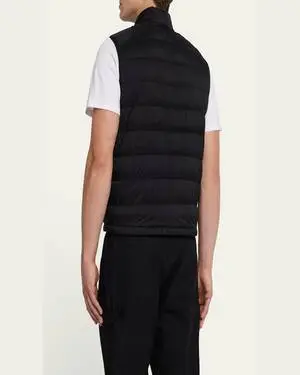 Moncler Barthe Down Vest - Black