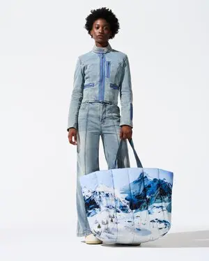 Perfect Moment Oversized Tote Bag - Landscape