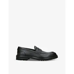 Dolce & Gabbana Closed-toe Grain Leather Loafer